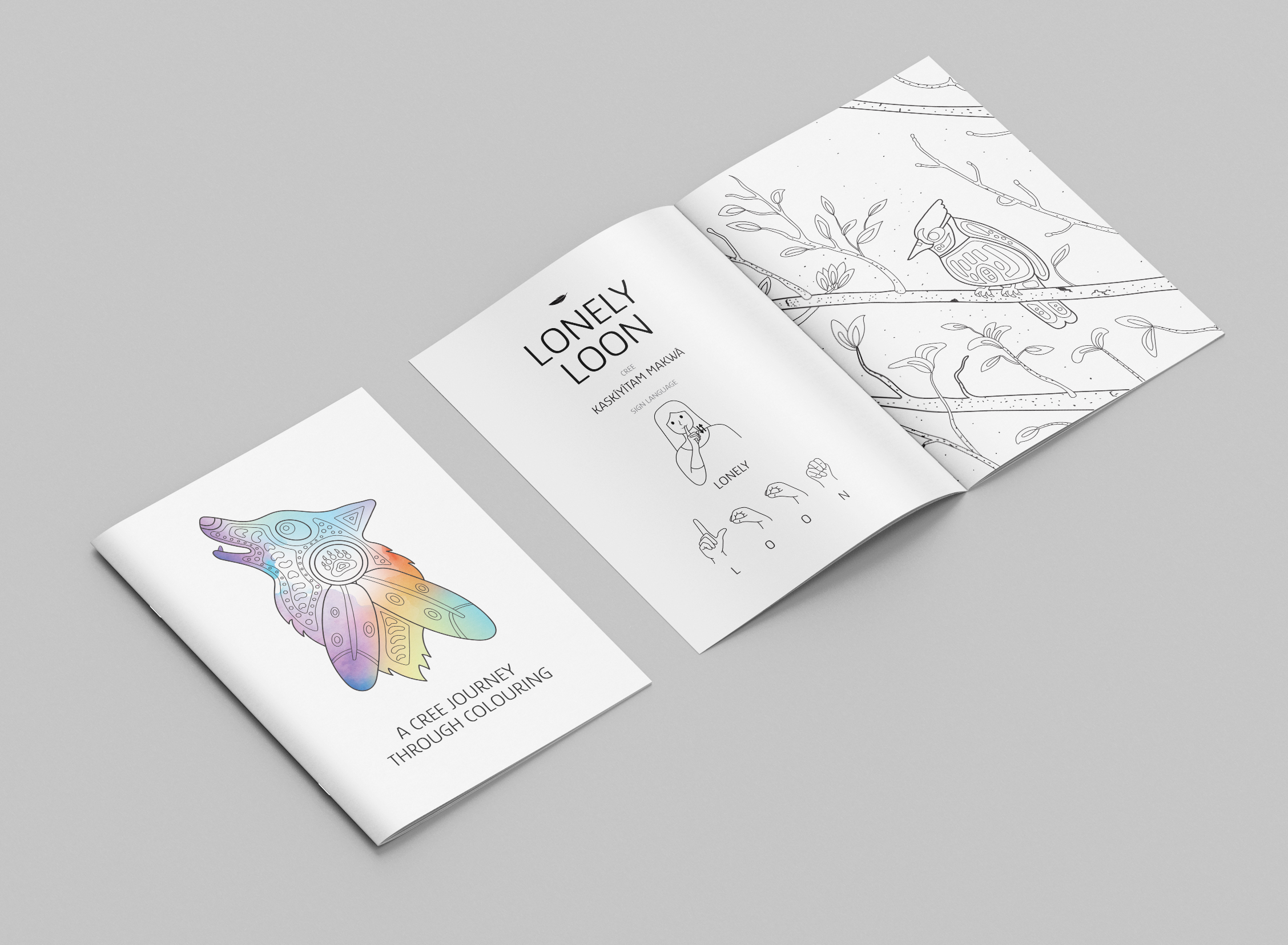 A Cree Journey Through Colouring - Colouring Book (Wolf cover) - Arts ...