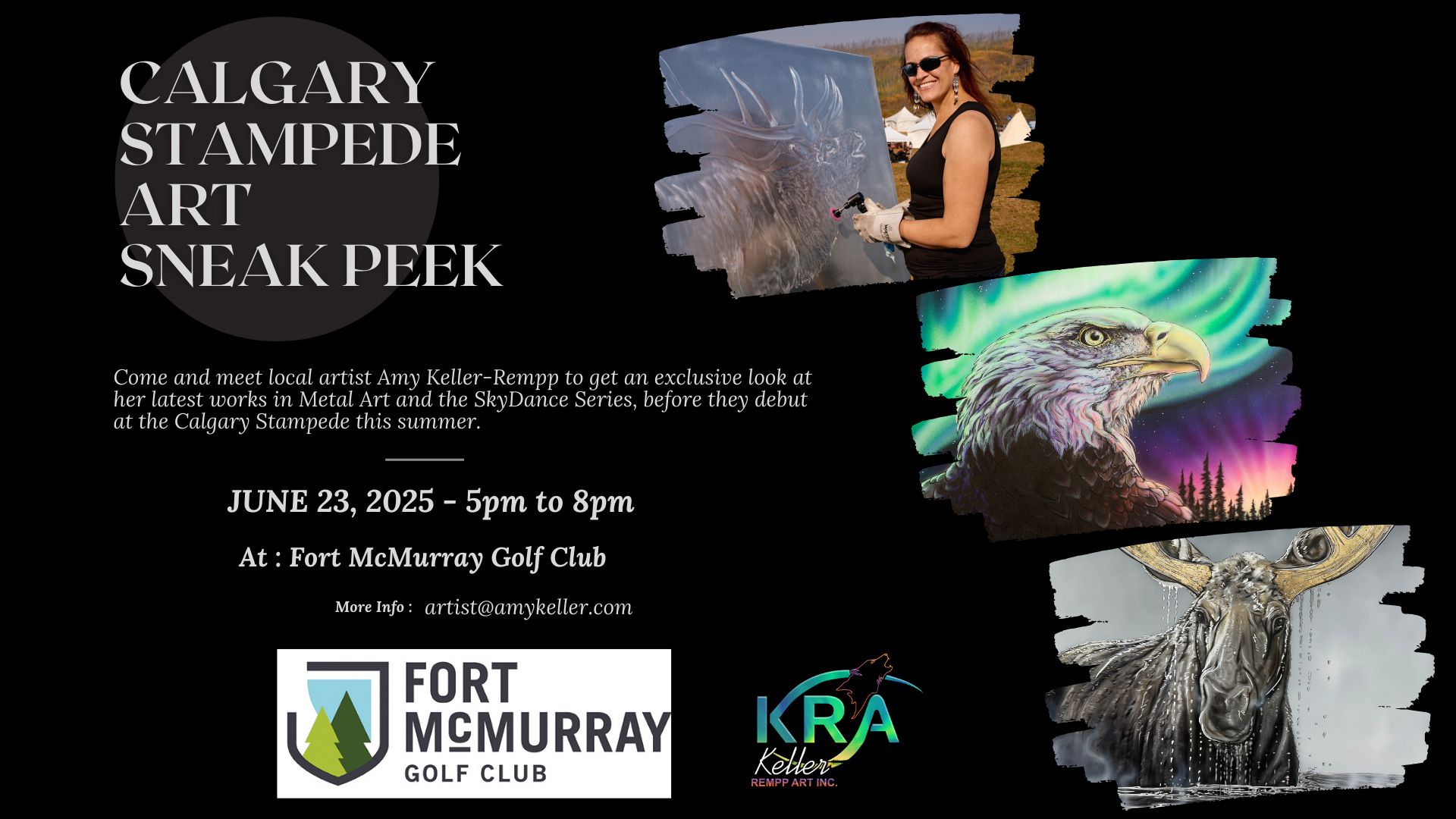 Calgary Stampede Art Sneak Peek - Arts Council Wood Buffalo